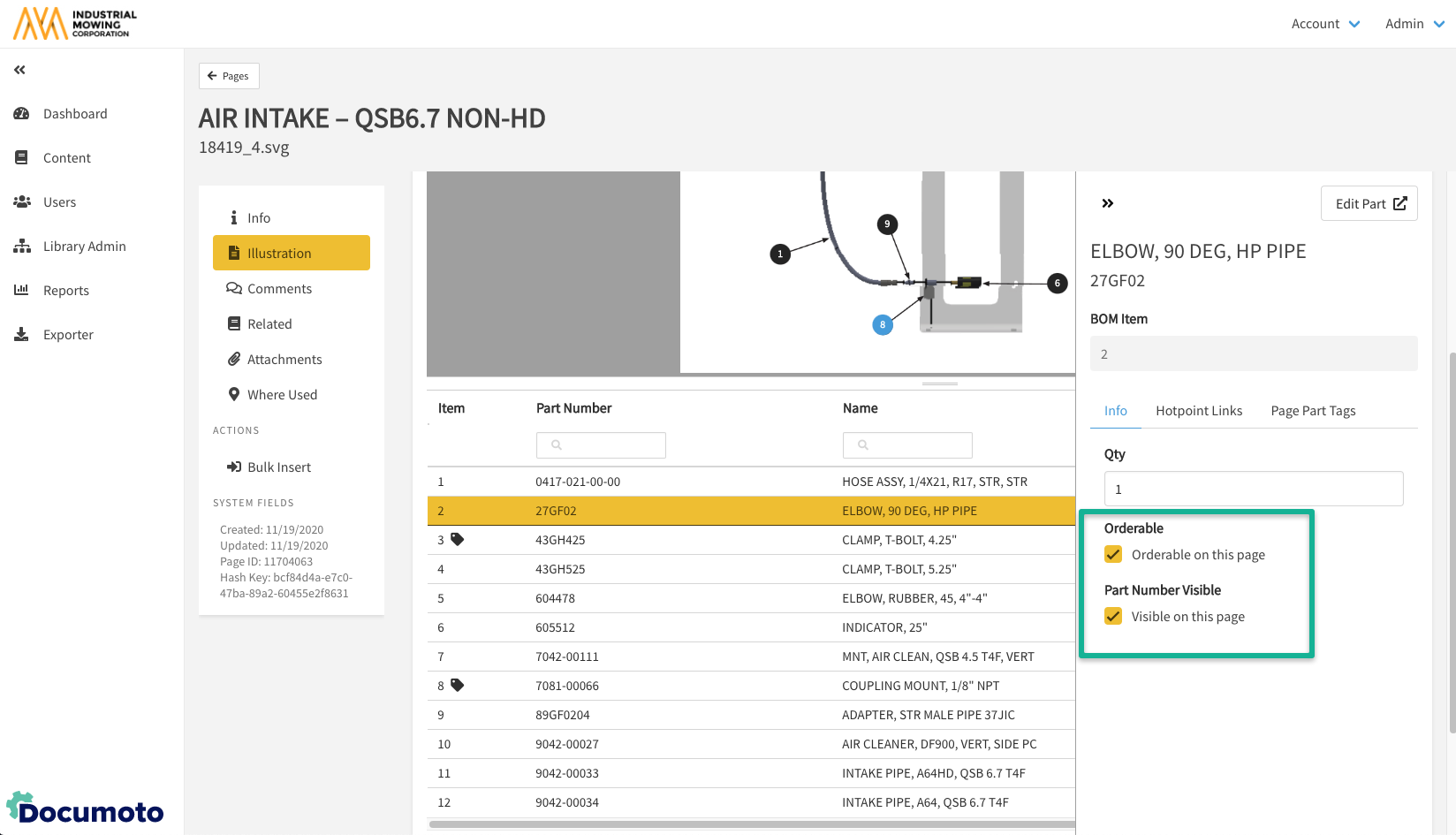 How to Utilize the Orderable and Visible Part Properties